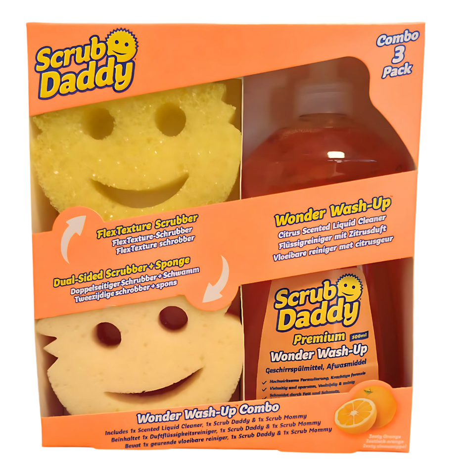 Scrub Daddy - Slimme schoonmaakspons & accessoires | Drukke Mama's